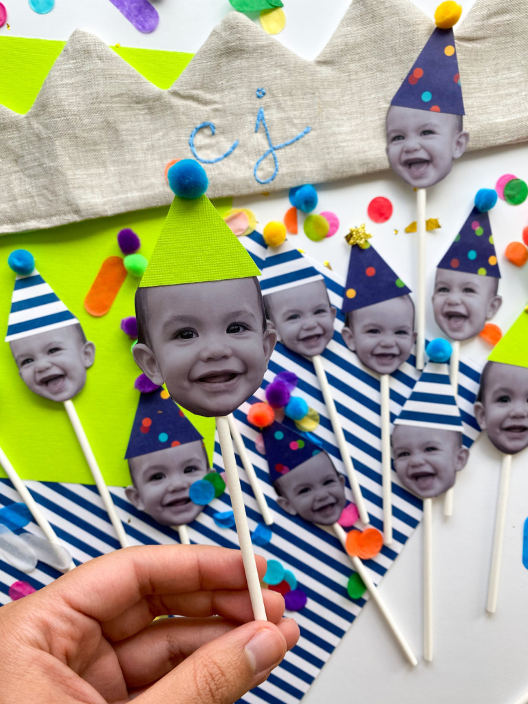 DIY Cutest Face Cake Toppers!!